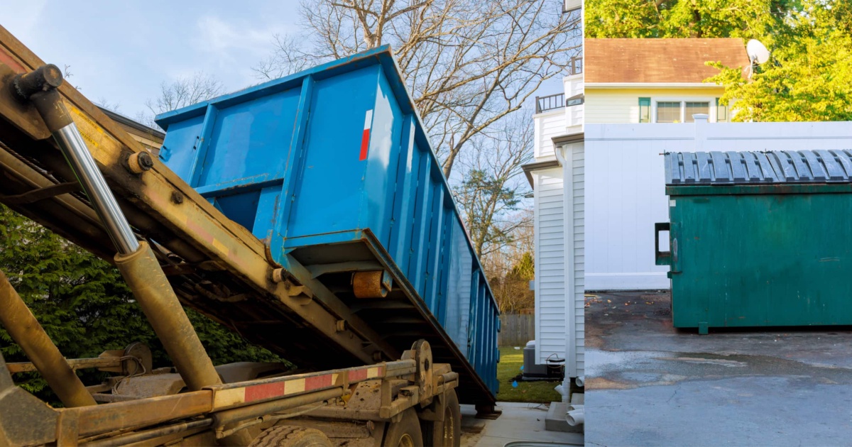 Differences Between a Roll-Off Dumpster vs. a Standard-Size Dumpster